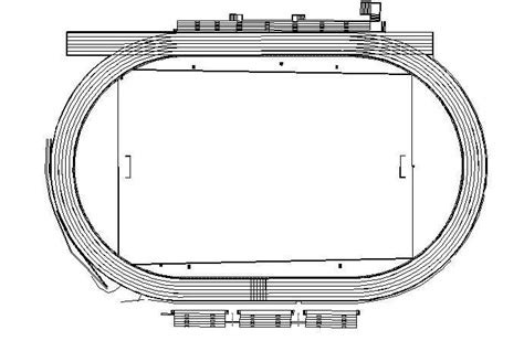 Autocad Drawing Soccer Field With Running Track Dwg 59 Off
