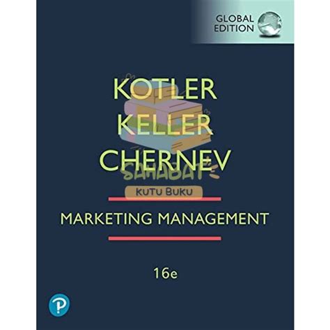 Jual Buku Marketing Management 16e Global Edition Philip Kotler