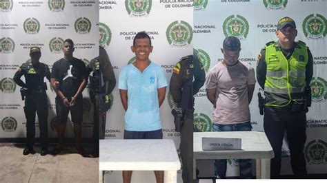 Policía Capturó A Tres Personas Por Diferentes Delitos En Santa Marta