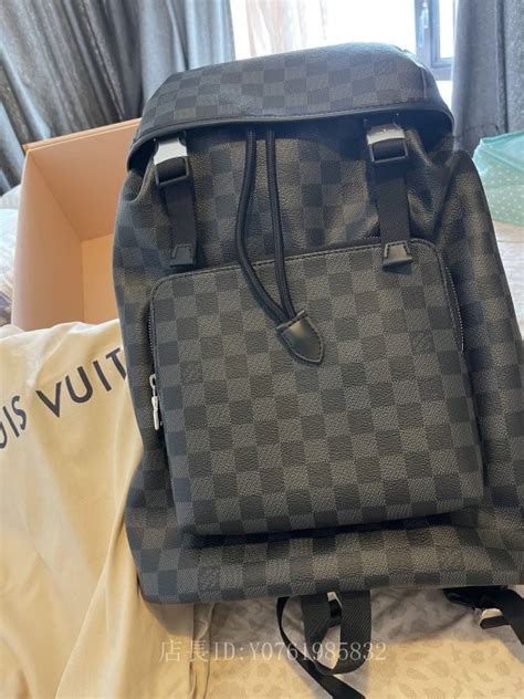 極美二手 Lv棋盤格 後背包 Zack Backpack 真品louis Vuitton N40005 法國購入 Yahoo奇摩拍賣