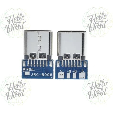 Adaptador Usb C Hembra Hello World