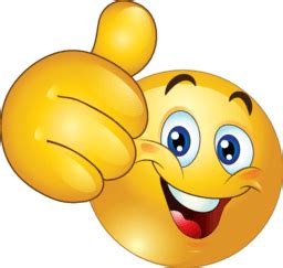 Emoticon Thumb Up Transparent PNG StickPNG