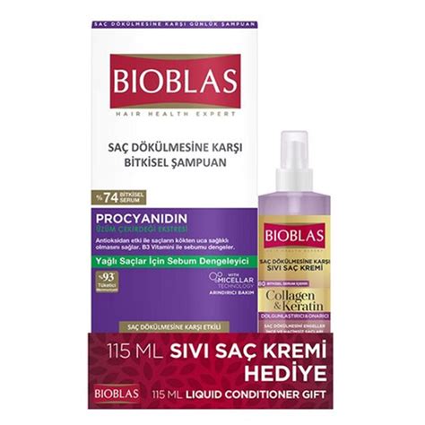 Sampon Anticadere Bioblas Cu Procianidina 360ml Balsam Lichid