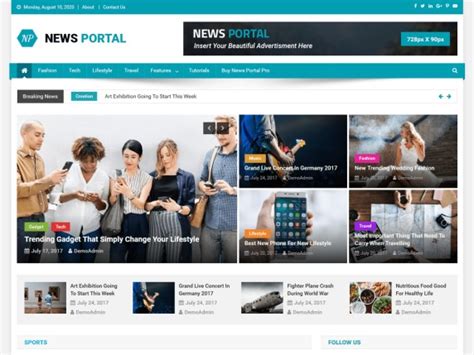 30 Best Wordpress News Portal Themes For Free Download