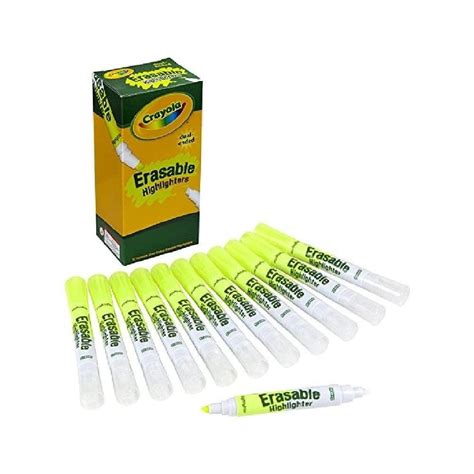 Buy Crayola 12 Count Bulk Set Dual Ended Erasable Highlighter Online
