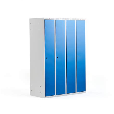 Spind Classic 4 Module 1740 X 1200 X 550 Mm Blau Aj Produkte De