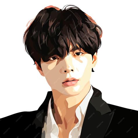 Premium Vector Korean Popstar Idol Vector