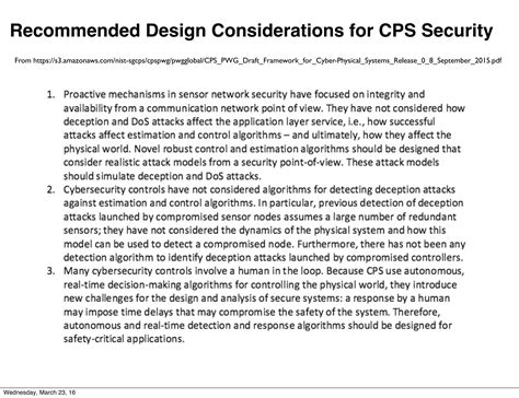 Security In Cyber Physical Systems Pdf