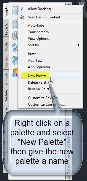 Adding Lisp Files To A Tool Palette Autocad Tips