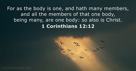 Bible Verses About Parts Nlt Kjv Dailyverses Net