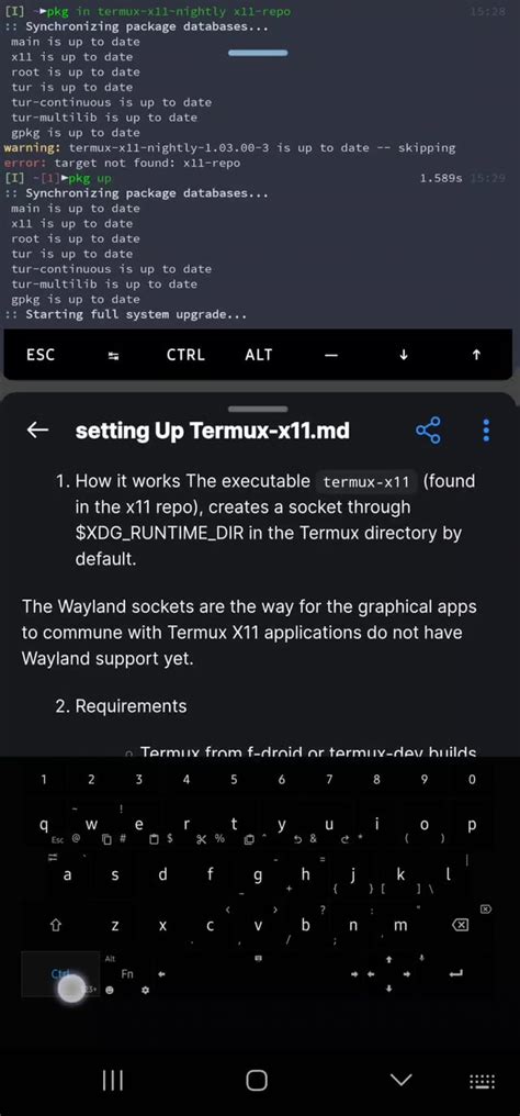 This Is Just A Quick Rundown Of Termux X11 R Termux