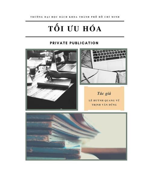 Summary Vũ Optimization TỐI ƯU HÓA TRONG CÔNG NGHỆ HÓA HỌC Tùy