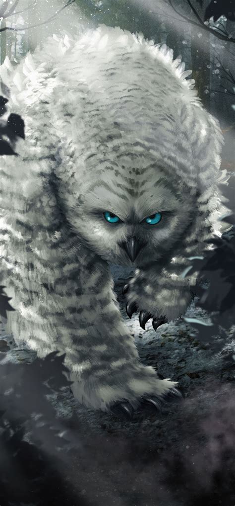 1242x2668 Owlbear In Dungeons And Dragons Honor Among Thieves Iphone Xs