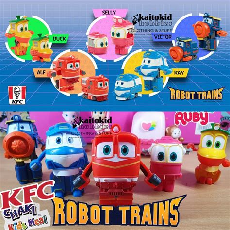 Jual Mainan Kfc Robot Train Chaki Meal Shopee Indonesia