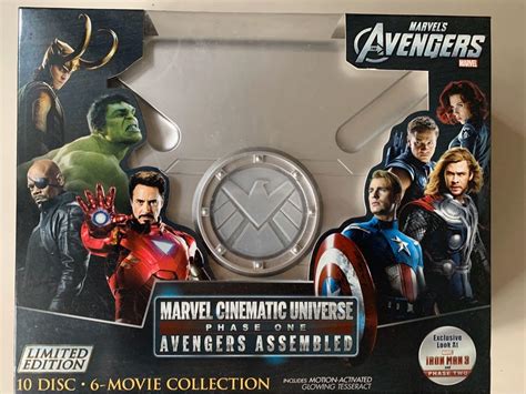 Marvel Cinematic Universe Phase Blu Ray Box Set Collectors Item Rare Hobbies Toys Toys