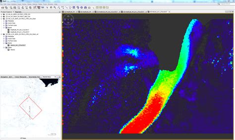 Offset Tracking Result Export Incorrect Projection GeoTIFF Snap