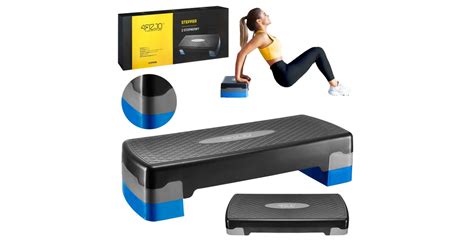 Stepper Do Aerobiku Step Z Dwustopniową Regulacją Wysokości Do