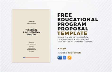 Editable School Program Templates In Word To Download