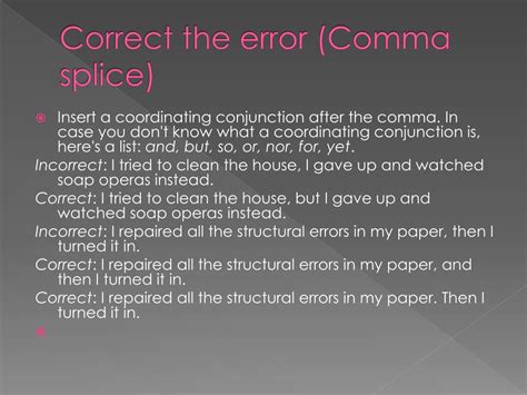 PPT Common Sentence Errors PowerPoint Presentation Free Download ID 2748289