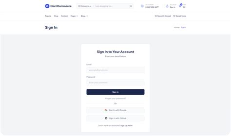 Free Nextjs Ecommerce Boilerplate Template Nextmerce