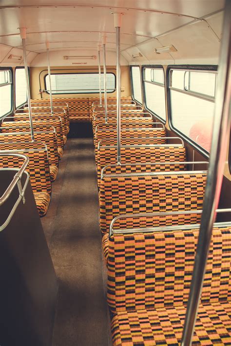 Inside Double Decker Bus Free Stock Photo Public Domain Pictures