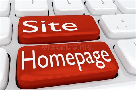 site homepage concept stock illustration illustration of page 105754728