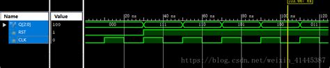 Fpga （任务01）设计一个三位二进制减法计数器 Csdn博客