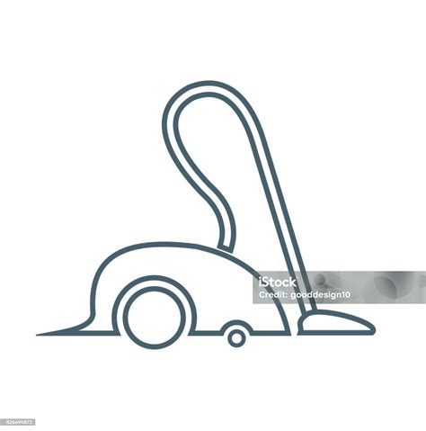 白 Backgroundvector 圖圖示真空吸塵器平面圖標孤立向量圖形及更多一個物體圖片 一個物體 住宅建築 剪裁圖 Istock
