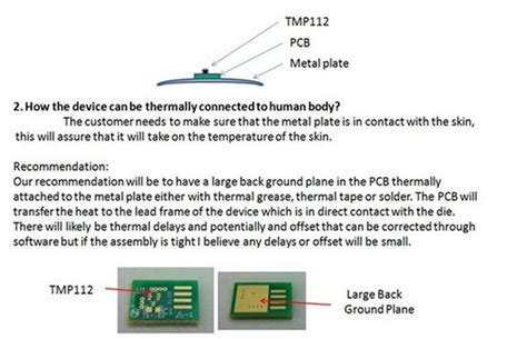 Body Temperature Sensor Sensors Forum Sensors Ti E2e Support Forums