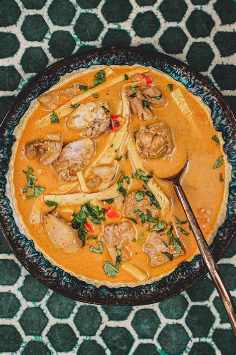 Laotian Chicken Curry With Bamboo Shoots From Cook Eat World