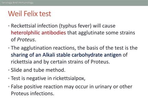 Ppt Brucell Weil Felix Test Widal Test Powerpoint Presentation Id