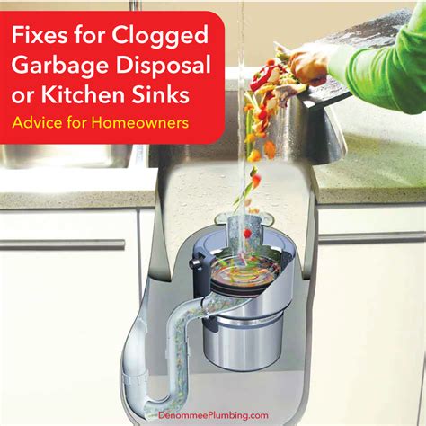 How To Fix A Clogged Garbage Disposal Or Kitchen Sink A Complete Guide