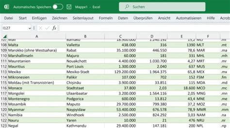 Excel Oberste Zeile Fixieren Erste Spalte Anheften