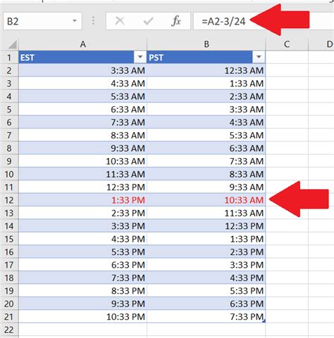 How To Convert EST To PST SpreadCheaters