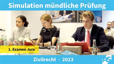 mündliche prüfung im 1 juristischen examen zivilrecht 2023