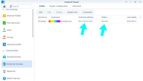 Synology System Failed To Get External Ip Solved Marius Hosting