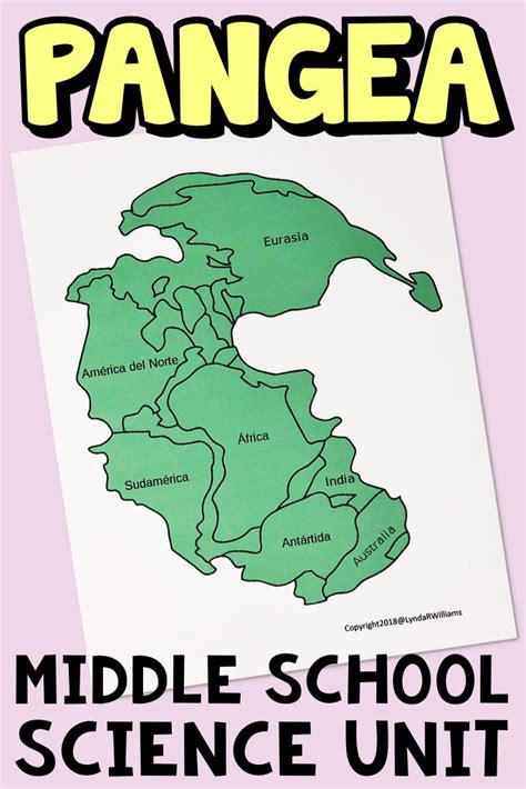 Pangea Middle School Science Unit Ngss Ms Ess2 2 And Ms Ess2 3