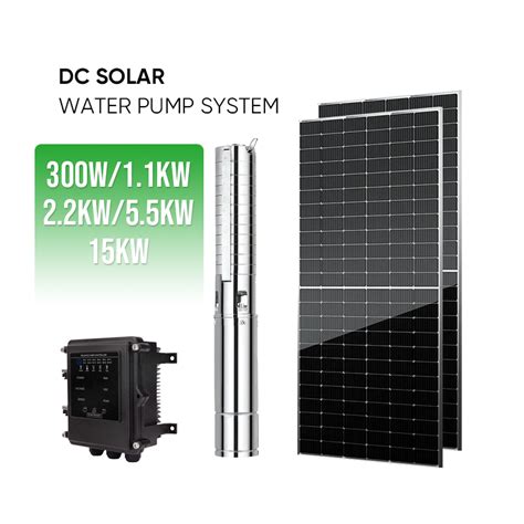 SUNWAY 300W 15KW DC Solar Water Pump System Sunway Solar