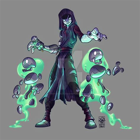 Day 37 Necromancer By Dandyangelicavannini On Deviantart