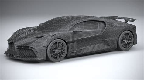 Bugatti Divo Lady Bug 2020 3D Model 159 Fbx 3ds C4d Ma Lwo Max