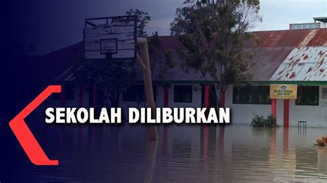 Sejumlah Sekolah Di Kabupaten Serdang Bedagai Diliburkan Akibat Banjir
