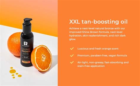 BYROKKO Shine Brown Premium XXL Tan Accelerator Oil For Sunbed