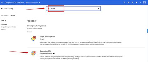 Setup Google Cloud Console Geocode API Rhino Group Consulting