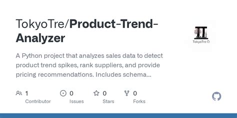 Github Tokyotreproduct Trend Analyzer A Python Project That