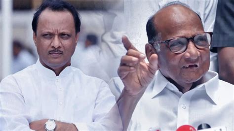 Pawar Vs Pawar Over 32 Ncp Mlas Attend Ajit Pawars Meet Sharad Pawar
