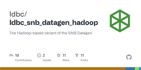 Github Ldbcldbcsnbdatagenhadoop The Hadoop Based Variant Of The Snb Datagen