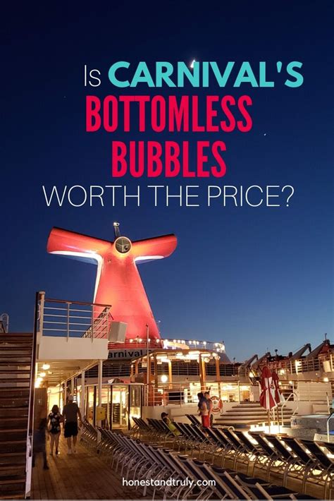 Is It Worth It To Purchase Carnivals Bottomless Bubbles Package