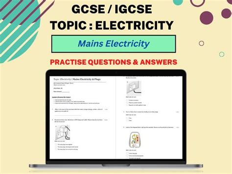 gcse igcse physics mains electricity self assessment questions