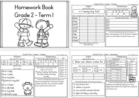 Grade 2 Homework Book Term 1 My Klaskamer