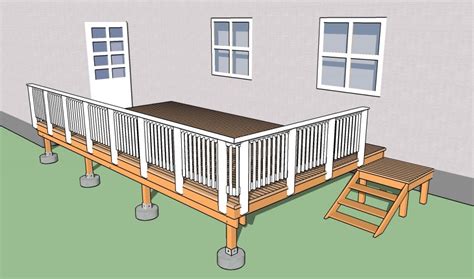 Building Deck Railings Howtospecialist How To Build Step By Step